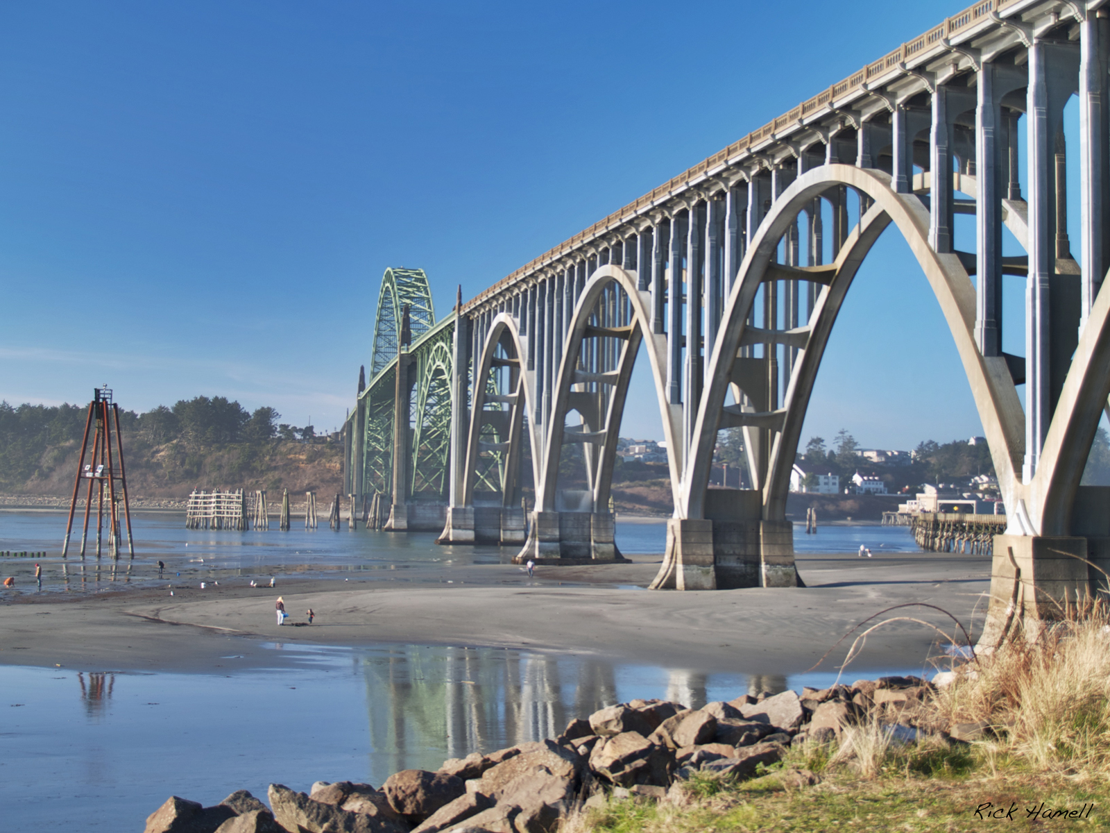 Newport Bay Bridge - Pacific Northwest Photoblog